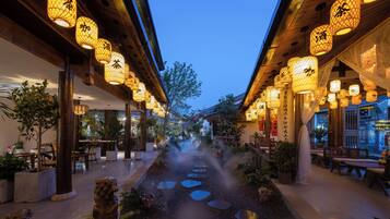 Opções para refeição ao ar livre