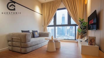 Apartamento Standard, 2 quartos | Sala de estar