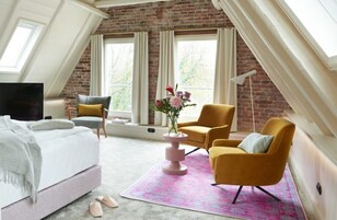 Quarto casal luxo | Frigobar (abastecido com itens grátis), Wi-Fi de cortesia