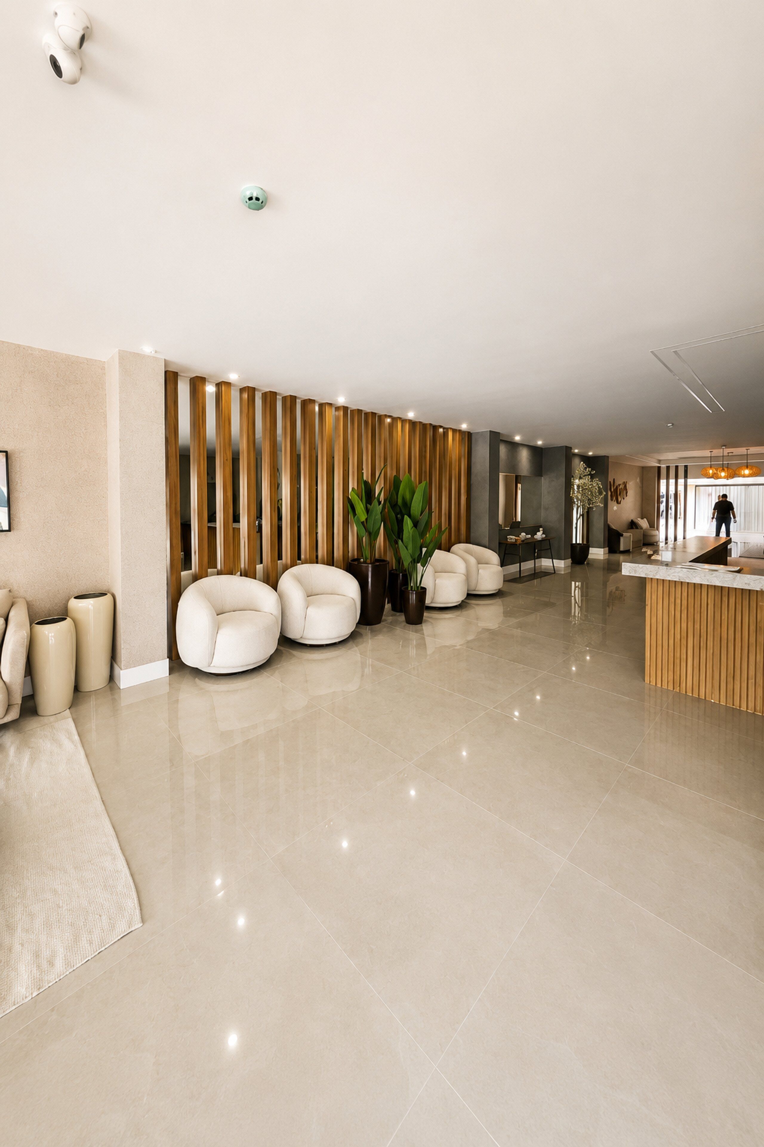 Apartamento básico | Saguão