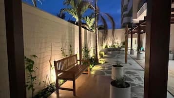 Apartamento básico | Terraço/pátio