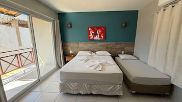 Quarto Triplo, varanda