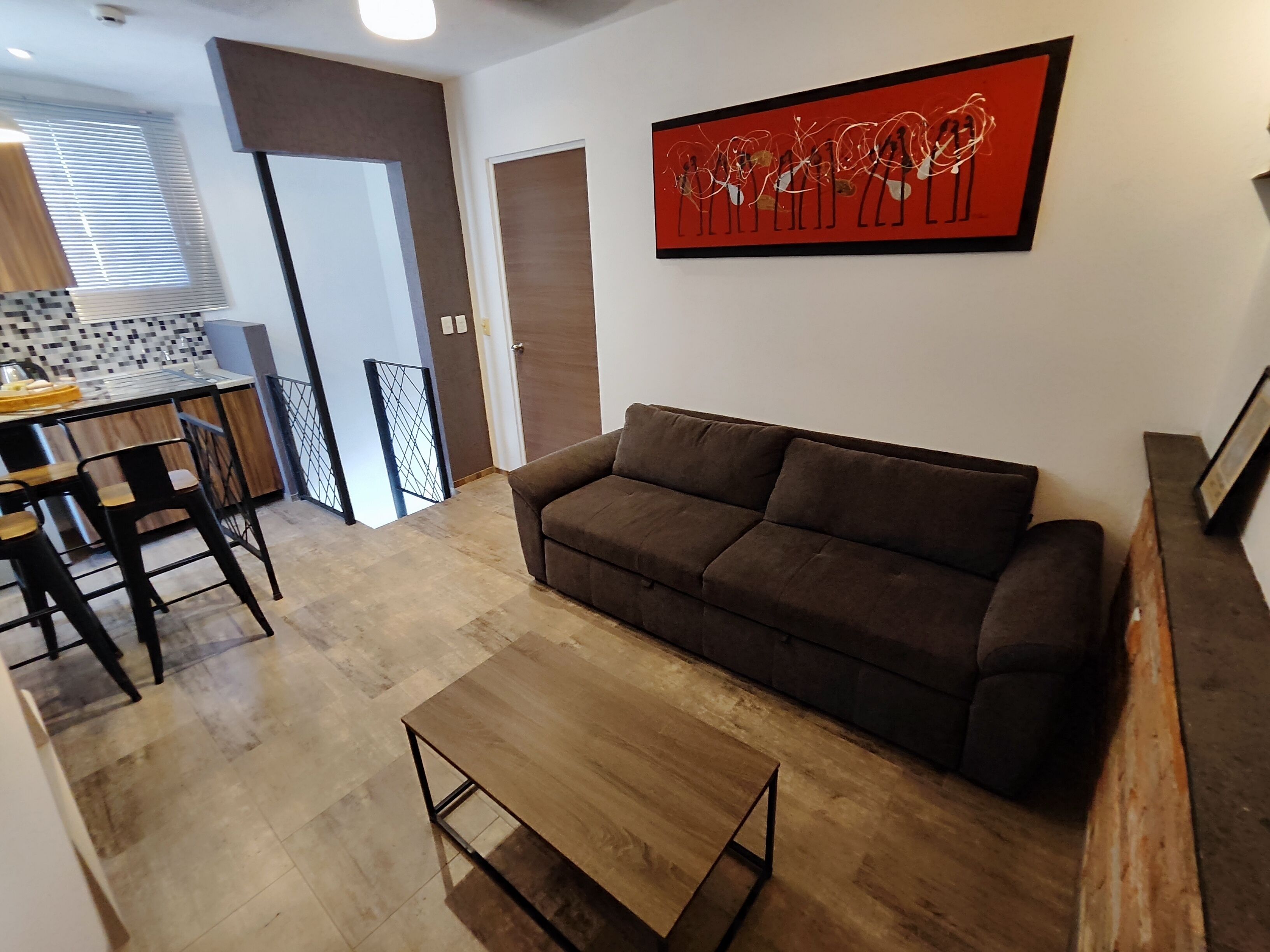 Apartamento Comfort, Vista para a cidade | Sala de estar