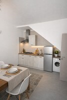 Apartamento Clássico, varanda, Vista para a cidade | Sala de estar