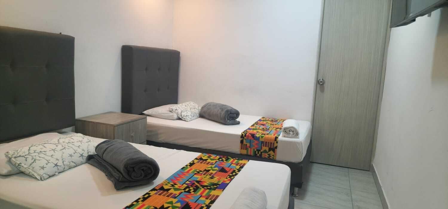 Quarto casal clássico de uso individual