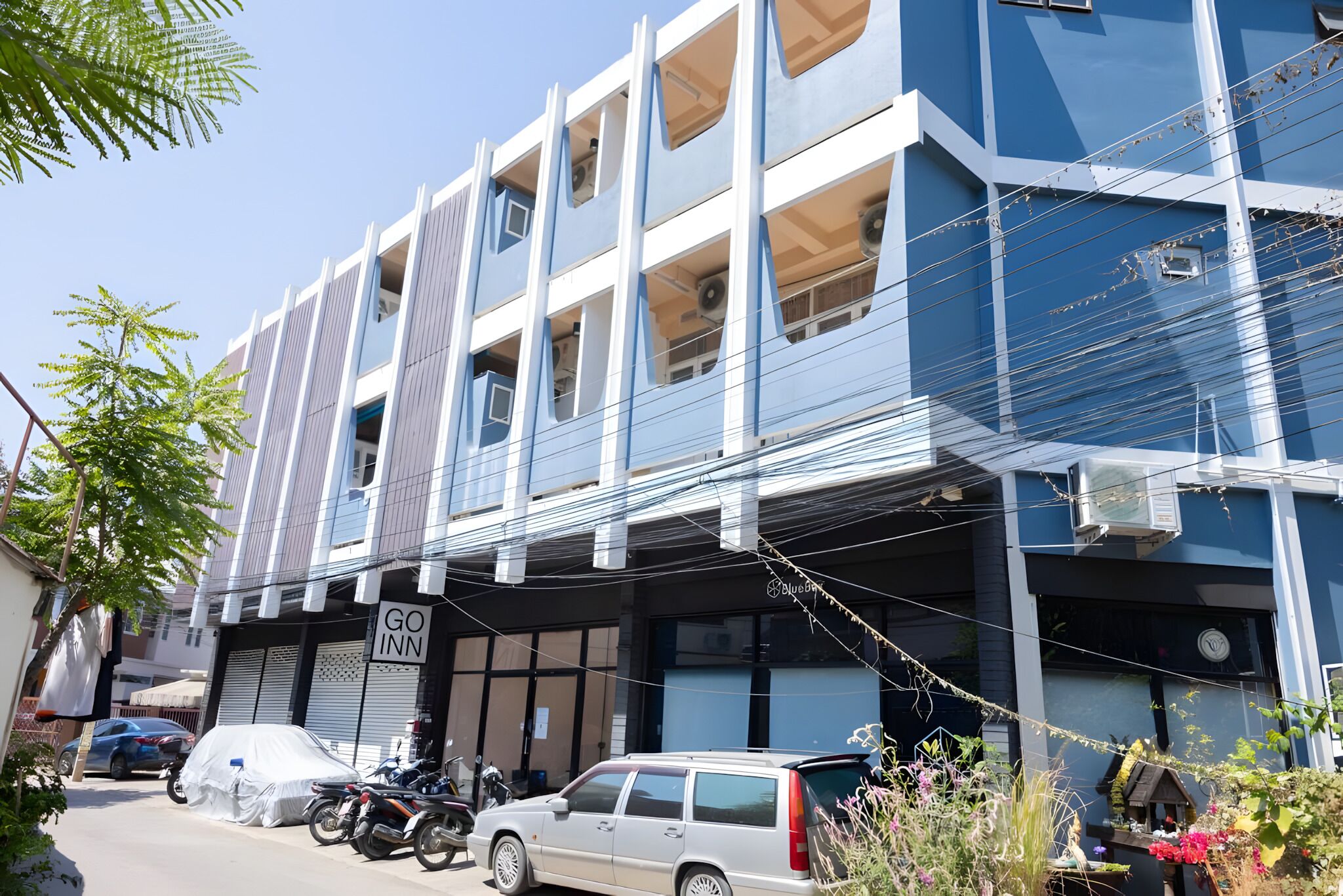 Fachada da propriedade