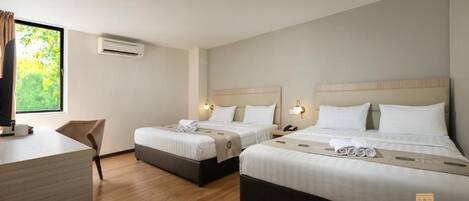 Quarto Triplo Familiar, Vista para a cidade