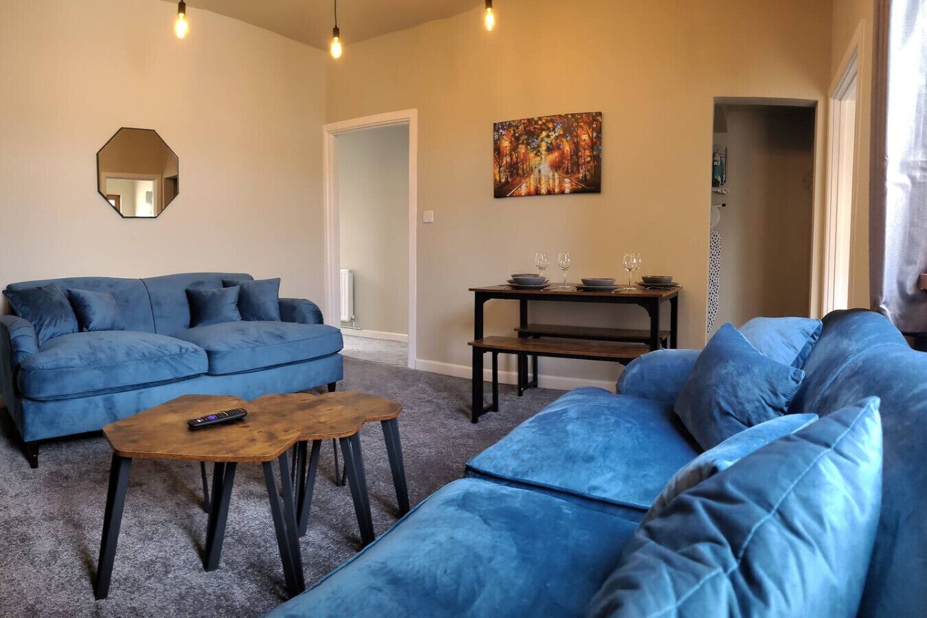 3 Doubles  Sleeps 8  Ideal For Work Crews - Port Talbot