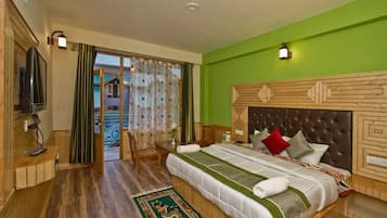 Quarto Duplo Deluxe, varanda, Vista para a cidade