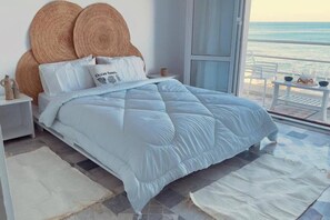 Apartamento, 2 quartos, sacada, vista para o oceano | 2 quartos