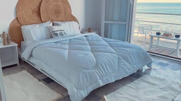 Apartamento, 2 quartos, sacada, vista para o oceano | 2 quartos