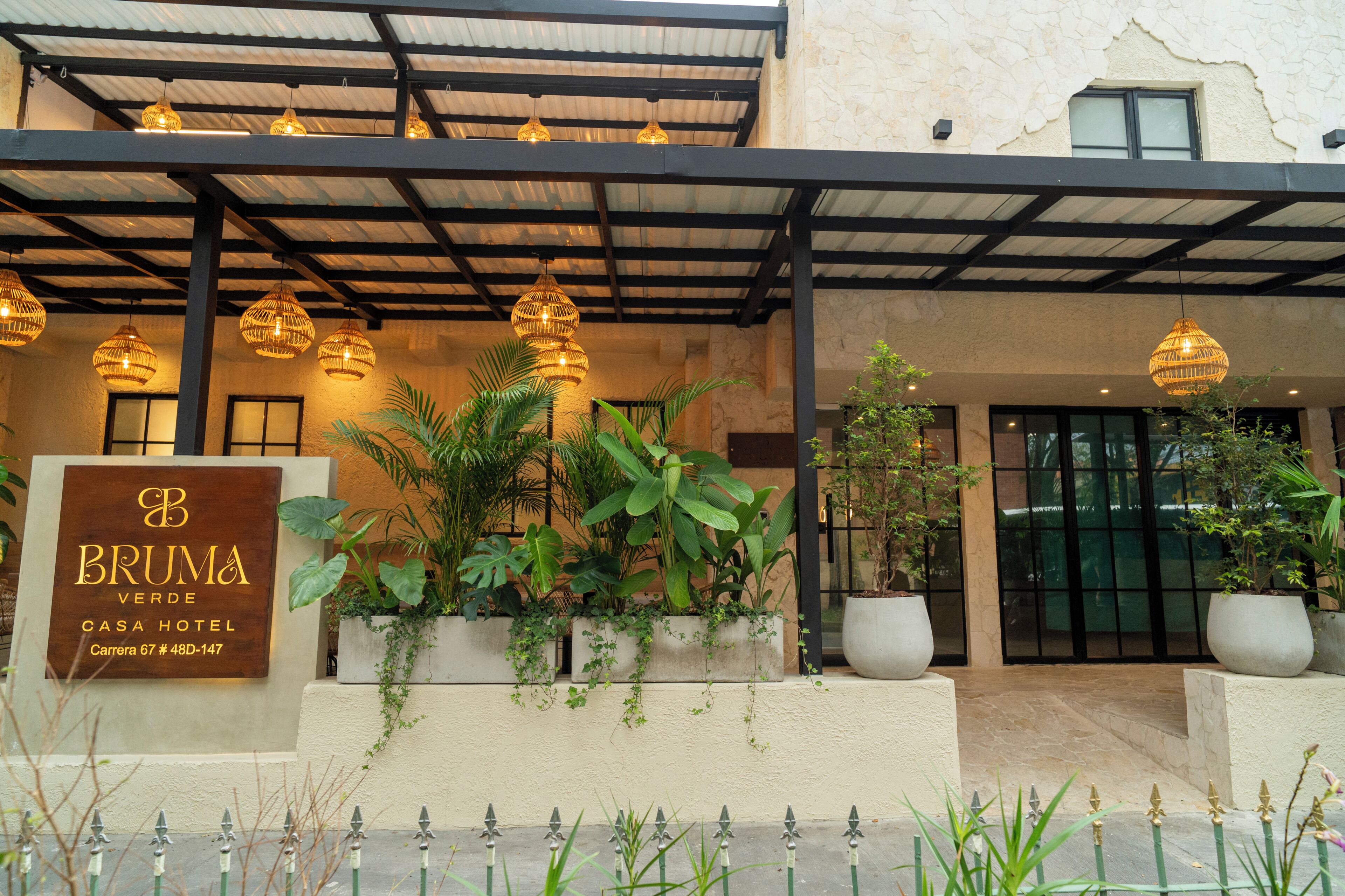 Fachada da propriedade