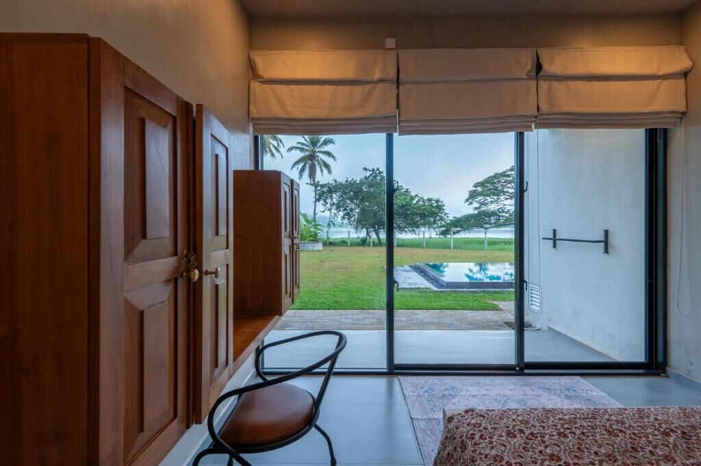 Villa, varanda, vista para o jardim | Cofre no quarto, quartos insonorizados, Wi-fi grátis 