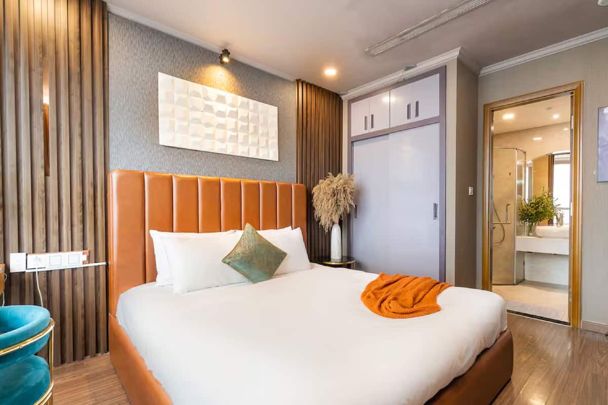 Apartamento de Luxo, 2 quartos, varanda, Vista para a cidade