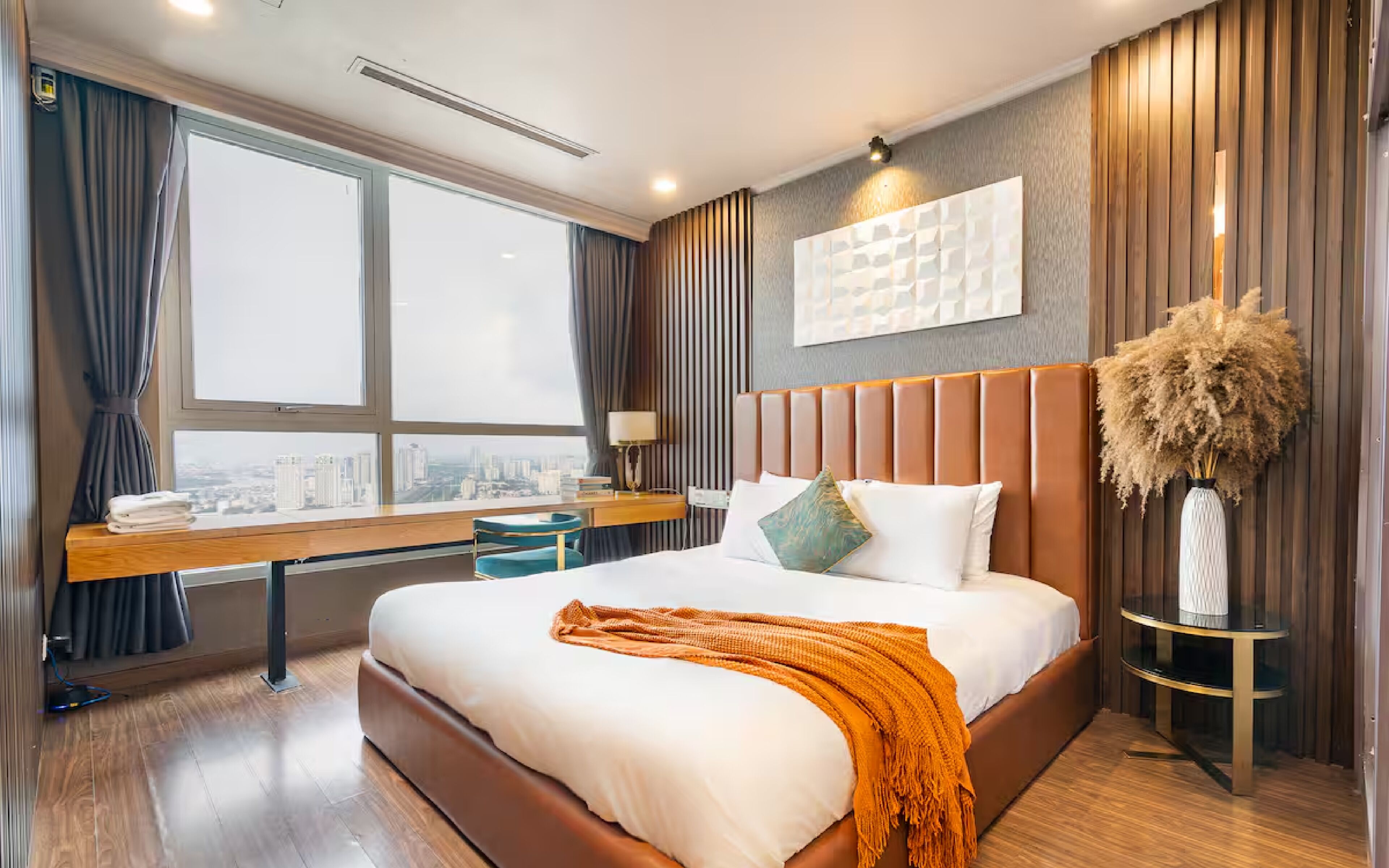 Apartamento de Luxo, 2 quartos, varanda, Vista para a cidade