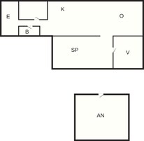 Casa | Planta do andar