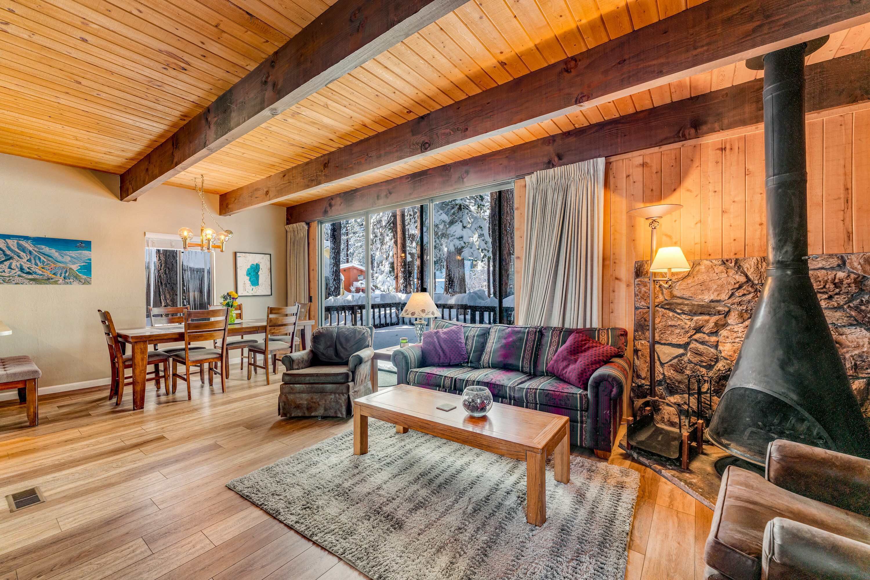 Golf Front/view Cabin With Wood Stove & Forest Views - Close To Activities - Incline Village, NV