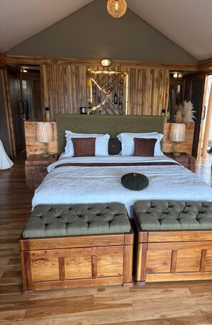 Quarto Duplo ou Twin Signature, vista para o vale