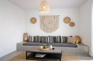 Two Bedroom House Sea view with Outdoor Hot Tub | Sala de estar