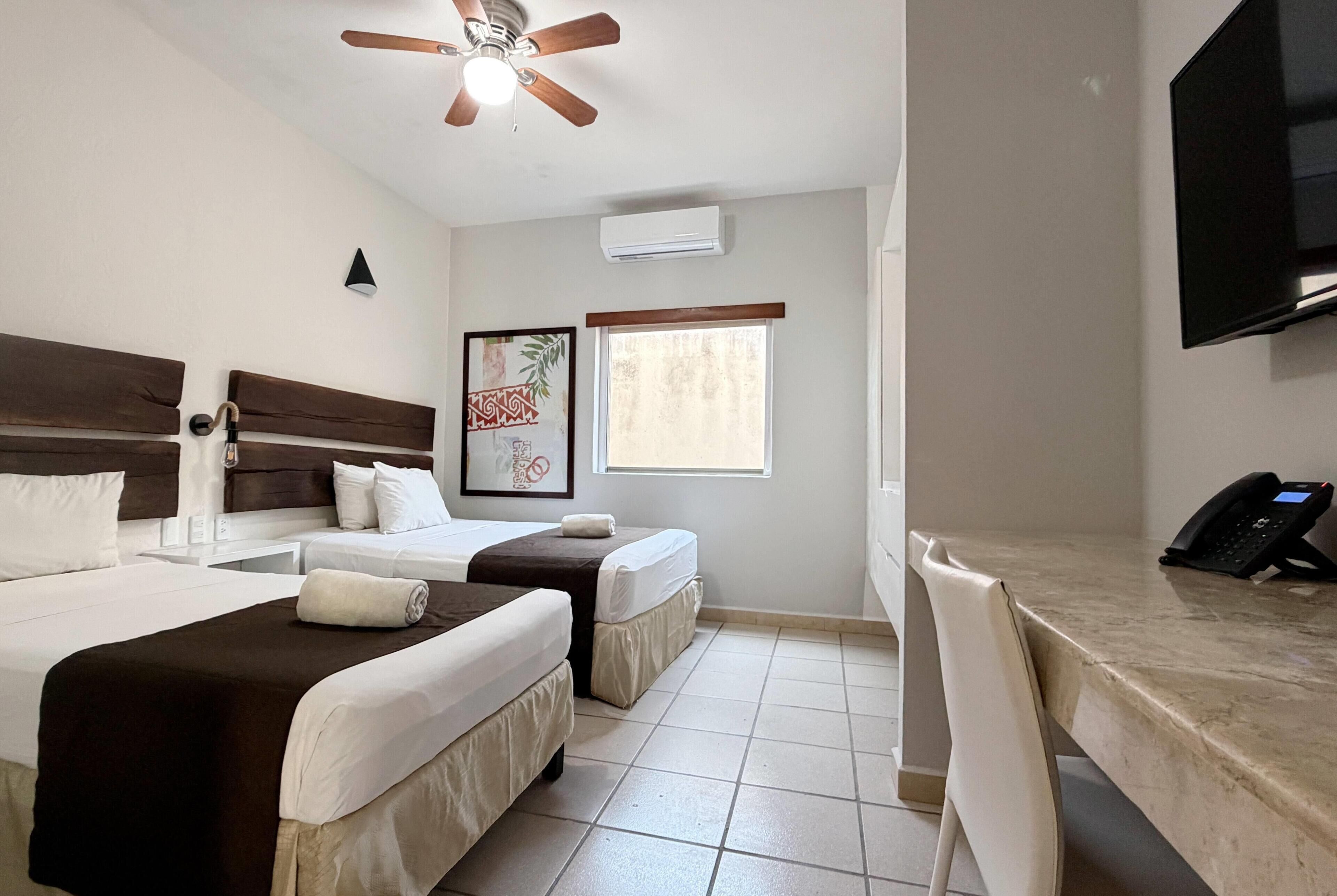 Quarto, 2 camas de solteiro, para não fumantes