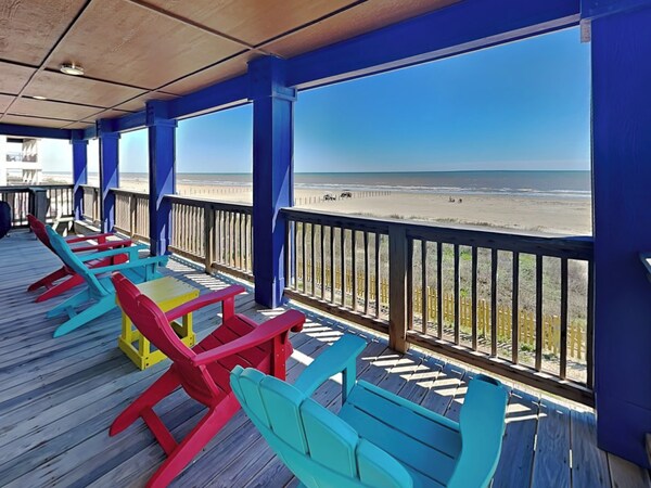Beachfront Blue - Galveston