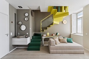 Apartamento (Apartment - Split Level) | Individualmente decorados, individualmente mobiliados, escrivaninha
