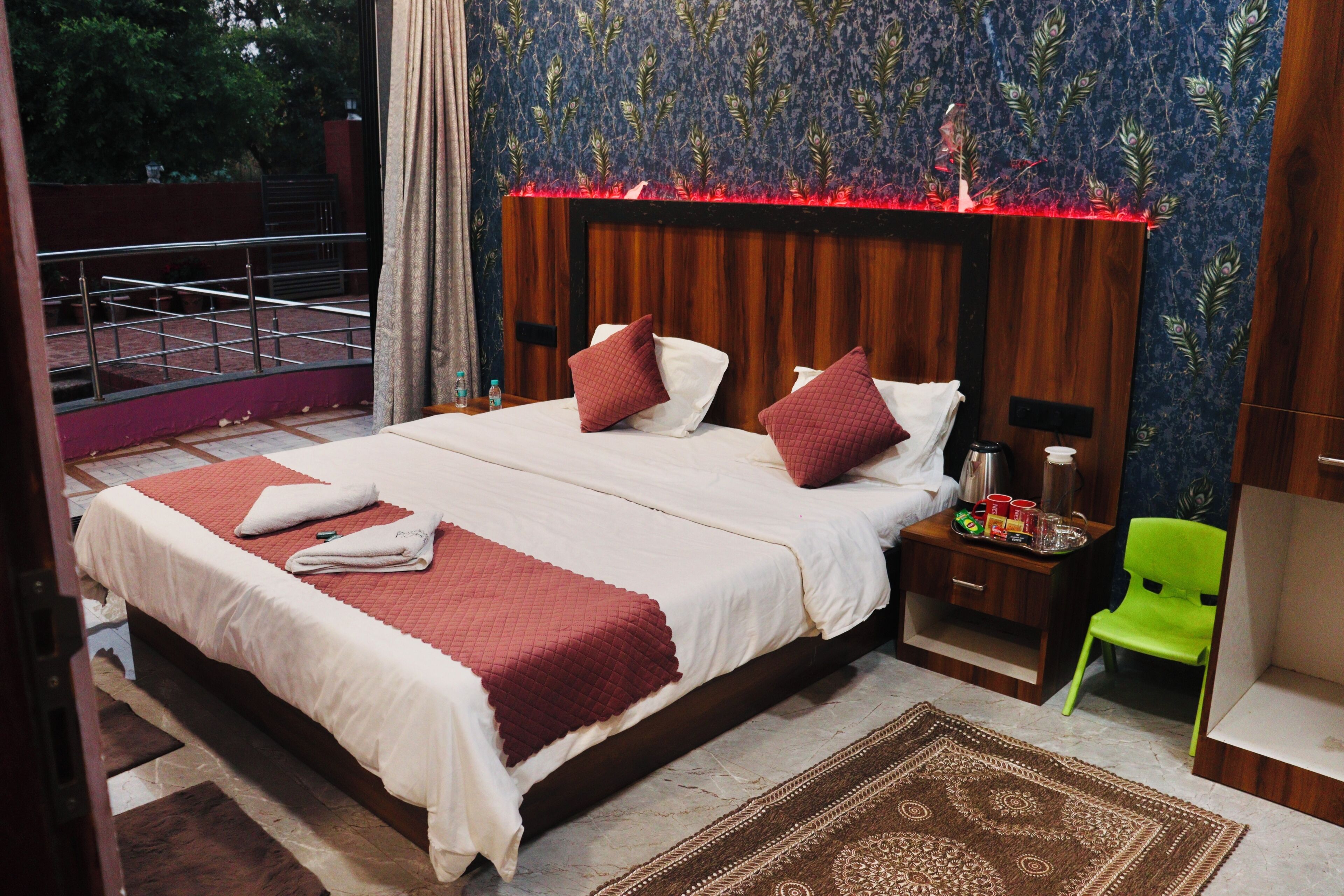 Quarto Deluxe, vista para o vale