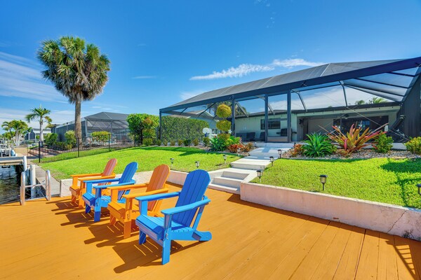 Modern Home W/ Pool & Canal Access In Cape Coral! - Caribbean