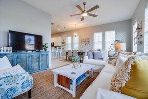 Casa, várias camas (Waterside Village Cottage 3222 - Sand) | Sala de estar