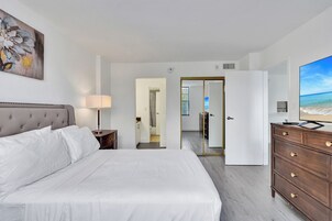 Quarto luxo, 1 cama Queen, para não fumantes, banheiro privativo
