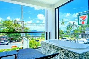 Quarto Duplo Deluxe | Terraço/pátio interior