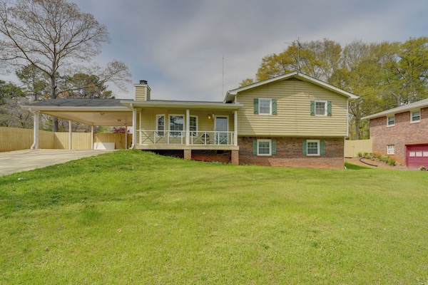 Pool + Basketball Court: Smyrna Family Home + Yard - Atlanta, GA