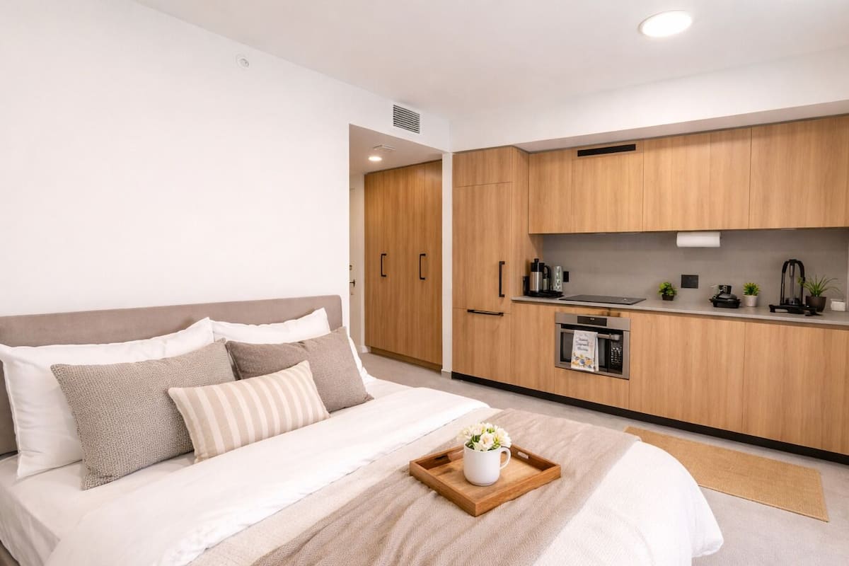 Suite-Estúdio Cidade, varanda, Vista para a cidade | Sala de estar