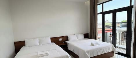 Quarto duplo luxo, vista para a cidade