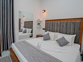 Villa Superior, varanda, vista para a montanha