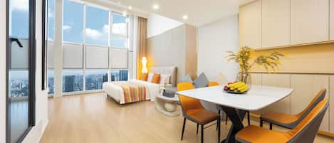 Quarto Twin Comfort, Vista para a cidade | Vista do quarto