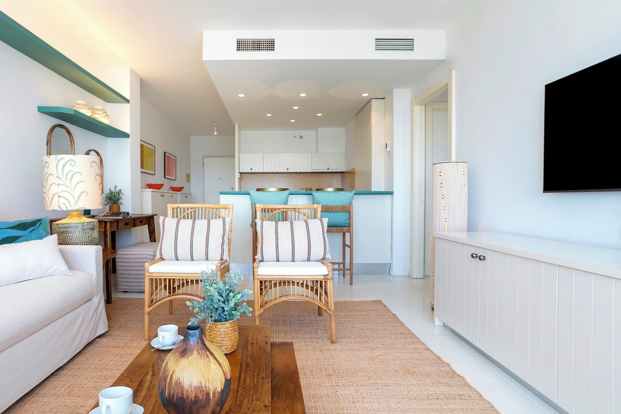 Apartamento (2 Bedrooms) | Sala de estar