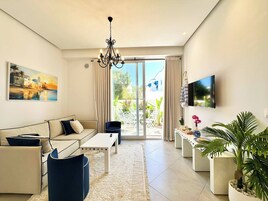 Apartamento, 1 quarto, fumadores | Sala de estar