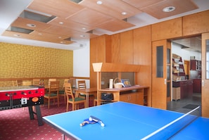 Casa Nobre, vários quartos, aceitam-se animais de estimação, vista para a montanha | Sala de jogos