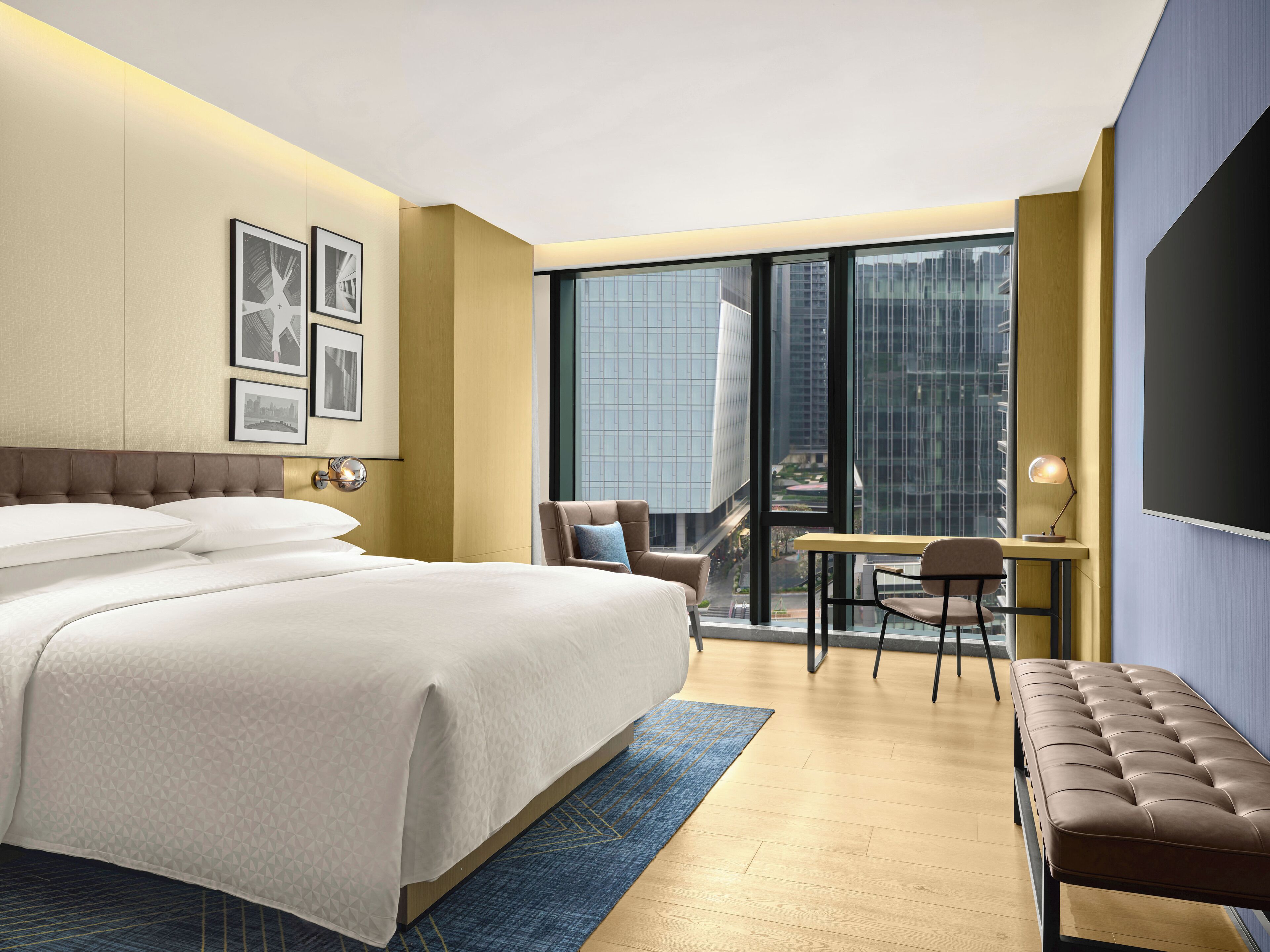 Quarto Clássico, 1 cama king-size, Vista para a cidade