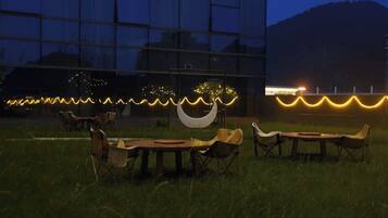 Refeições ao ar livre