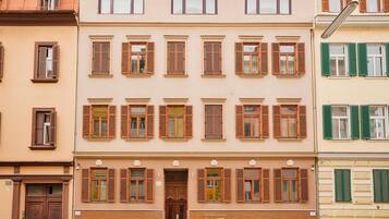 Apartamento conforto, 1 quarto | Fachada