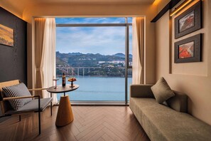 Quarto Duplo Superior, vista para o rio | Vista do quarto