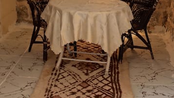 Quarto triplo conforto | Área de estar