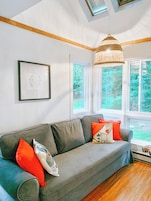 Apartamento, varanda, vista para o pátio | Vista do quarto