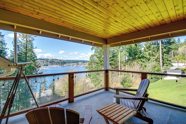 Premier Gig Harbor Home! Views, Spa & Billiards - Tacoma, WA