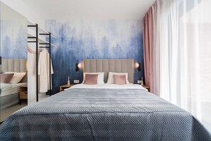 Apartamento Executivo, varanda, vista para a montanha | Berços/camas para crianças grátis, Wi-fi grátis 