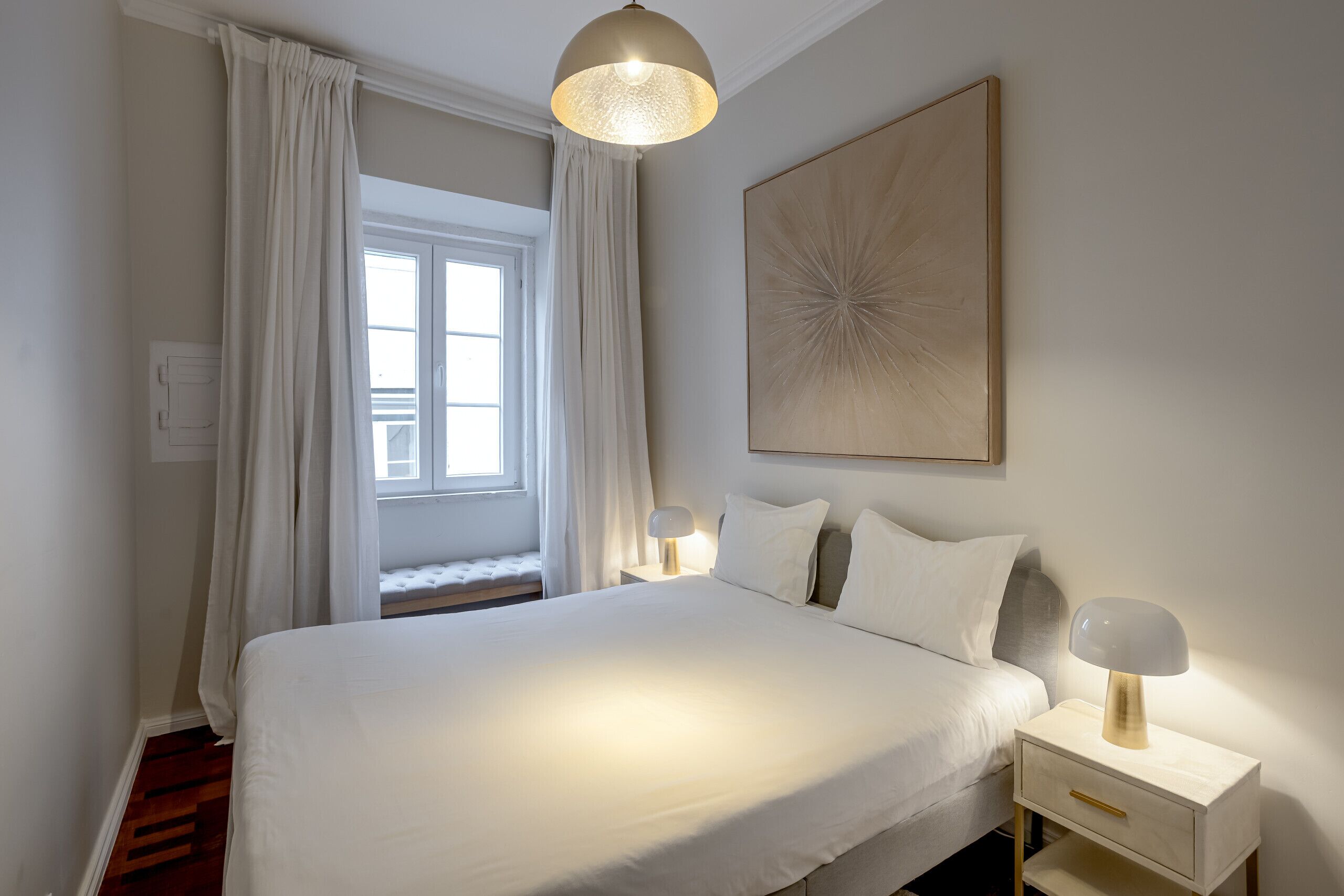 2 quartos, roupa de cama
