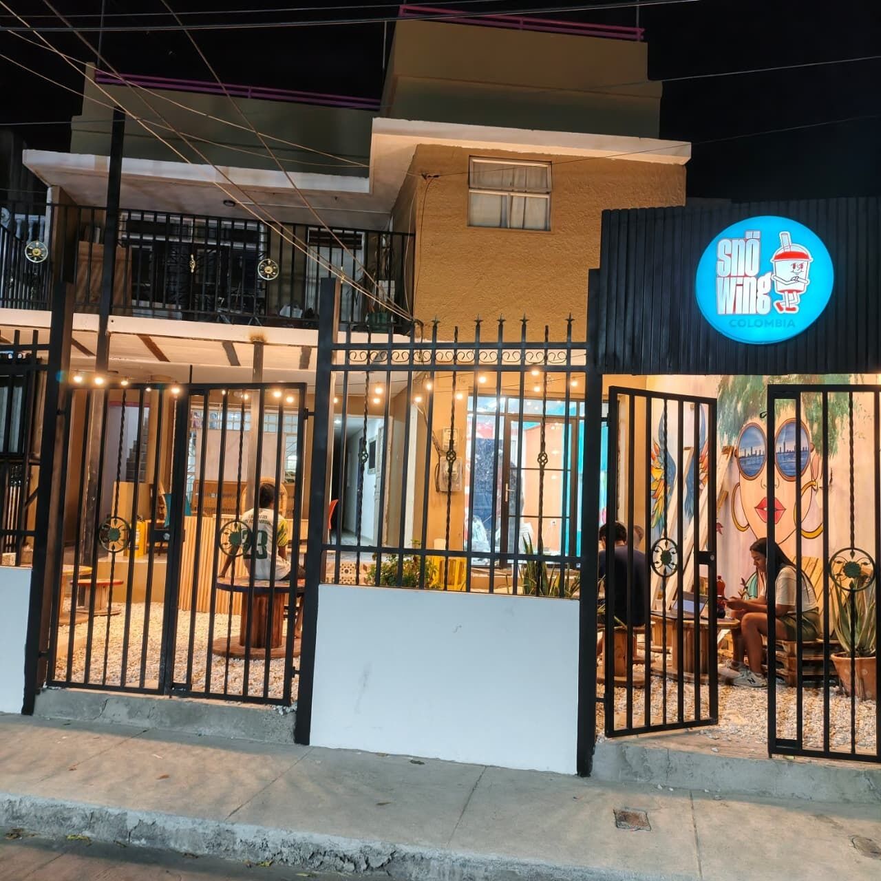 Fachada da propriedade