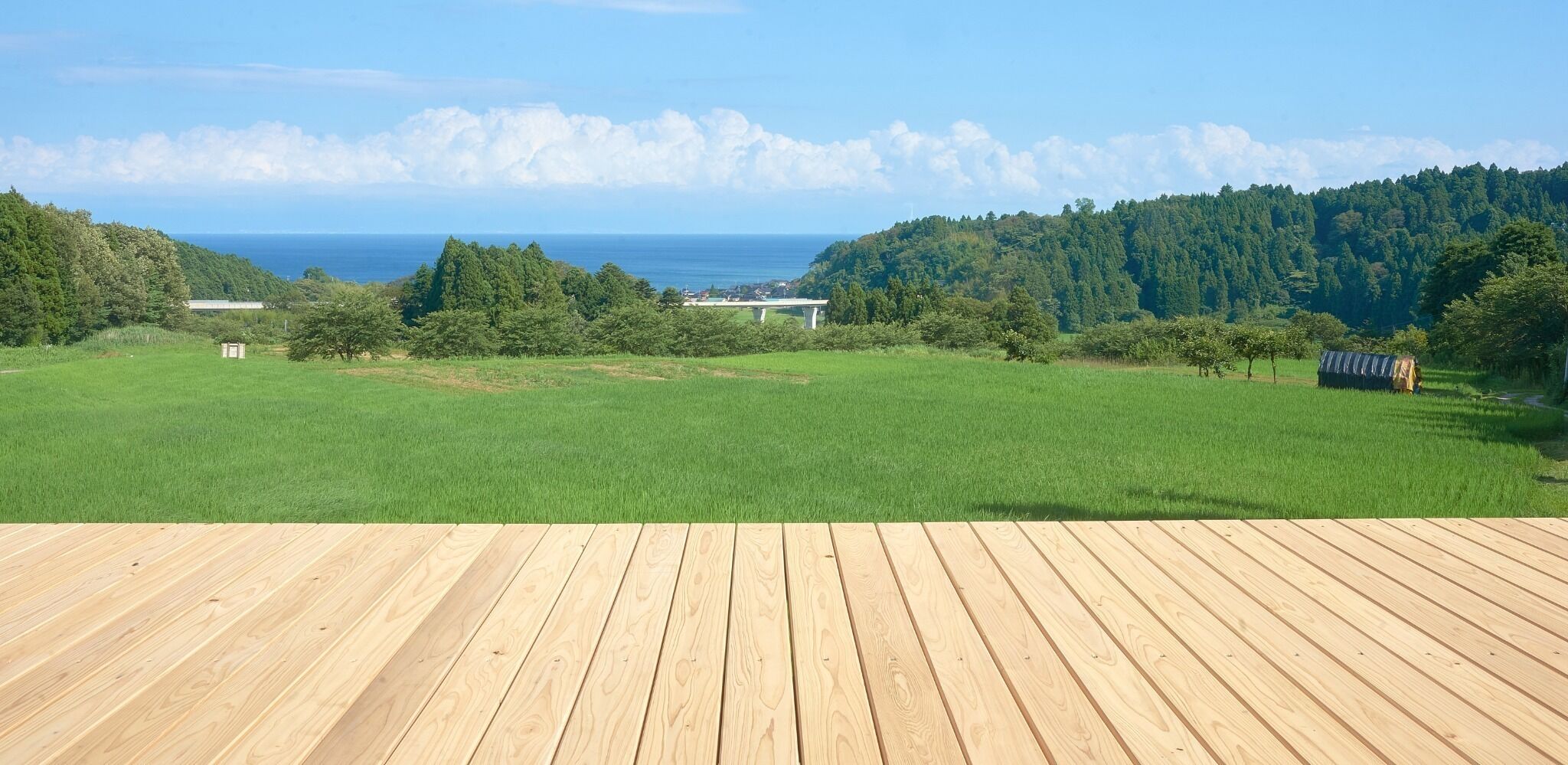 Terrenos do alojamento